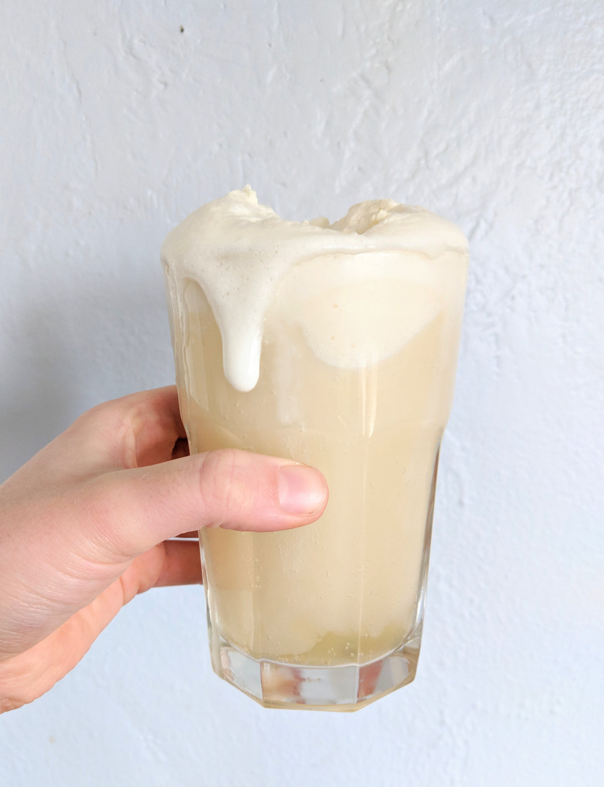 Wicked Wednesday: Pina Colada Float – Four All Ice Cream