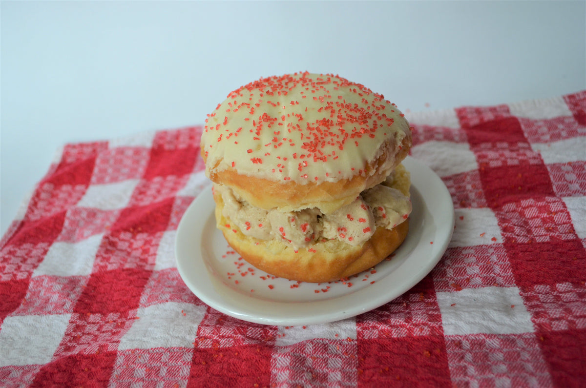 Try it at Home Tuesday: Canada Day Doughnut Slider! – Four All Ice Cream
