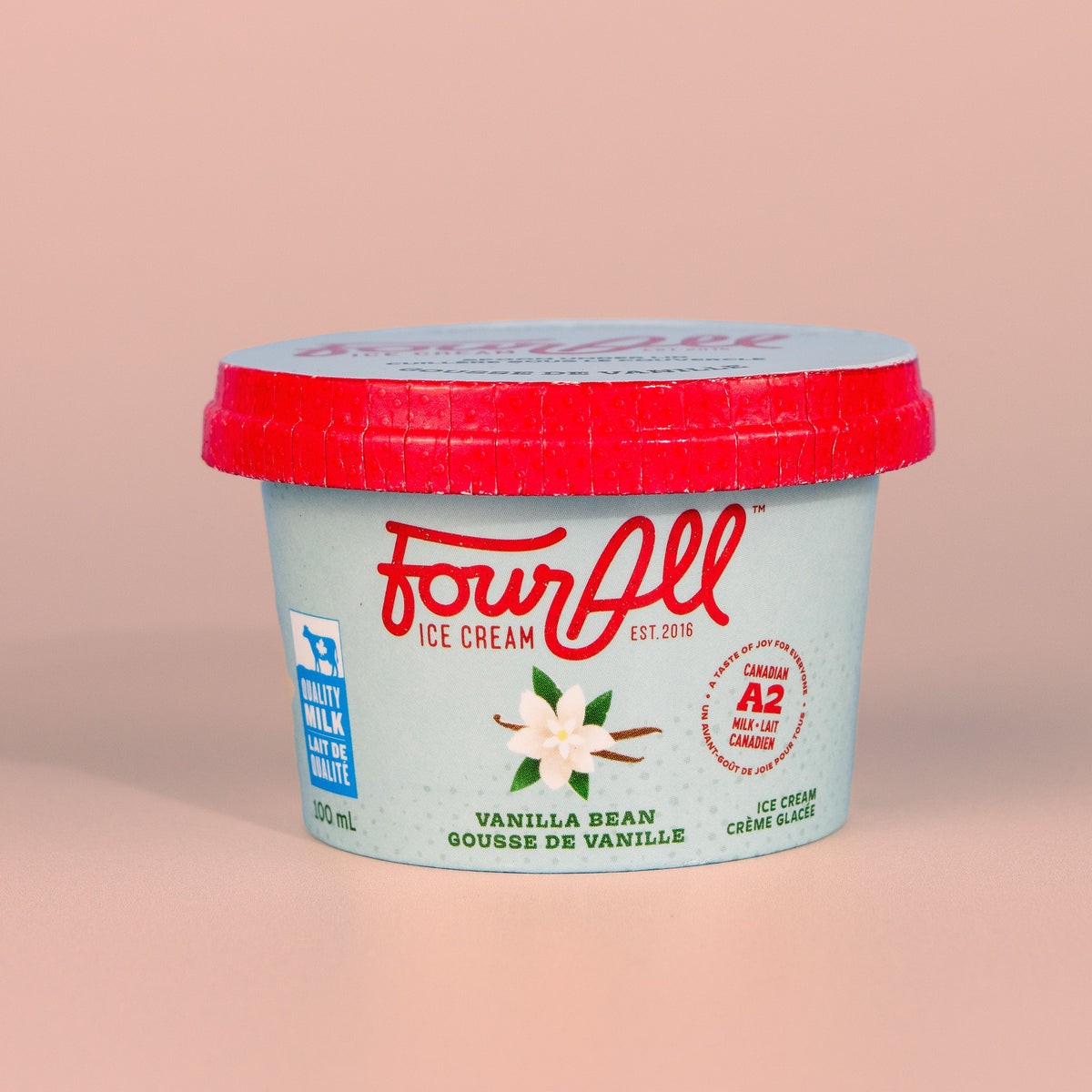 Vanilla Bean Mini Pack – Four All Ice Cream